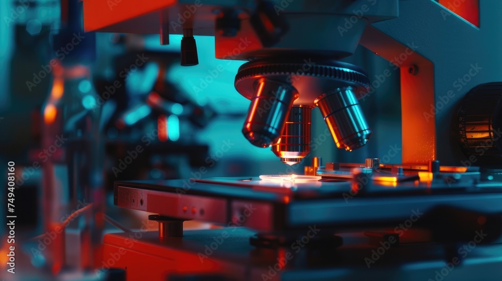 Visuals illustrating materials science lab techniques such as ...