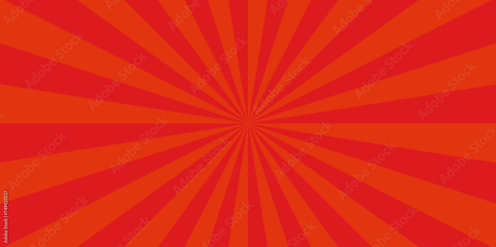 Abstract background with rays. Sun ray vector background radial sunrise ...
