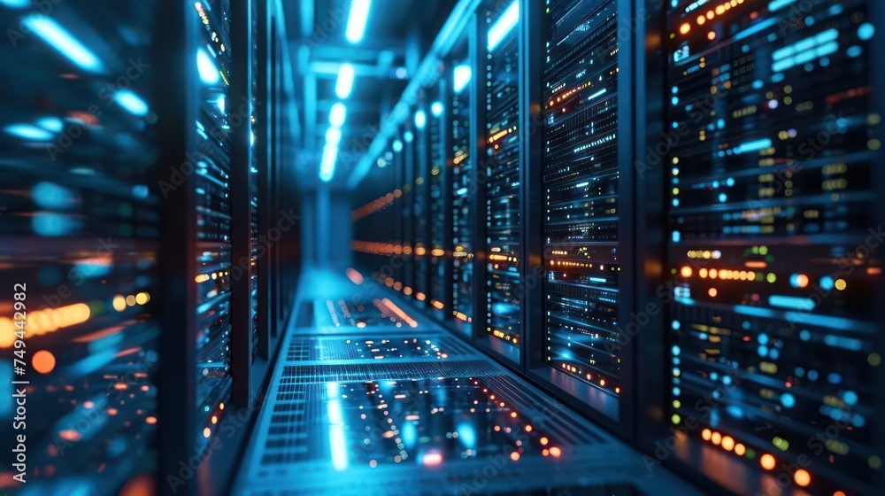 visual representation of firewalls and intrusion detection systems safeguarding a network ...