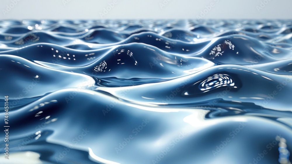 a picture of some water that looks like it has a lot of ripples on the ...