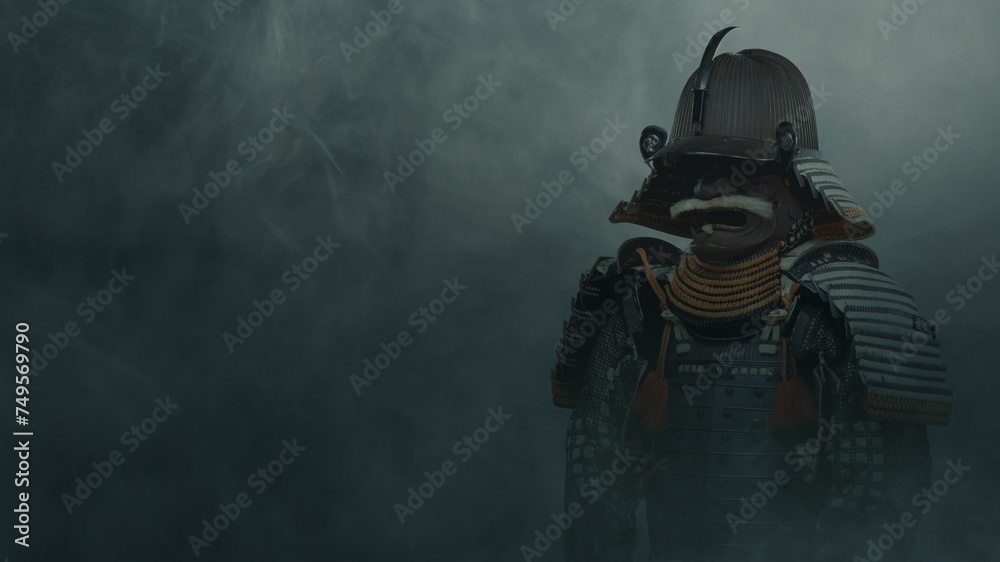 Foto de Samurai armor in Japan symbolizes strength and tradition. Made ...