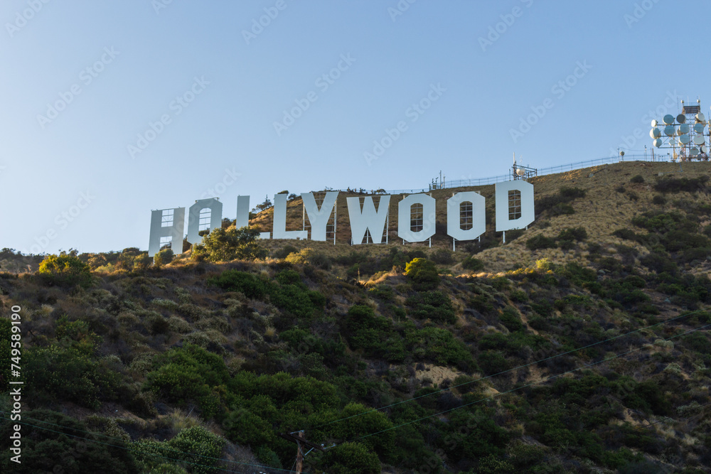 Los Angeles, California, USA, June 20, 2022: The Hollywood Sign viewed ...