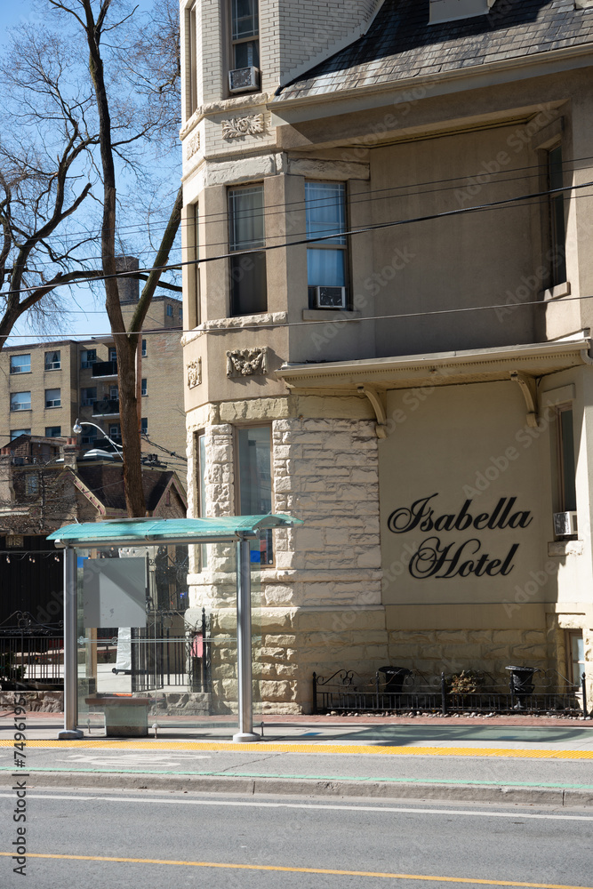 exterior of Gabby's - Isabella Hotel located at 556 Sherbourne Street ...