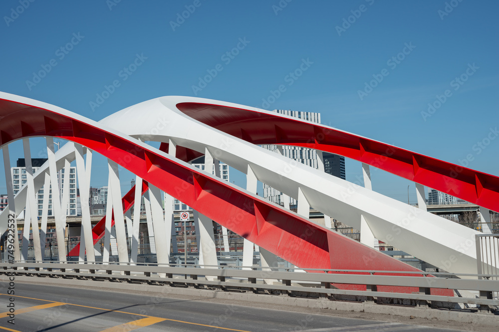 west side of Cherry Street North Bridge designed by Entuitive, schlaich ...