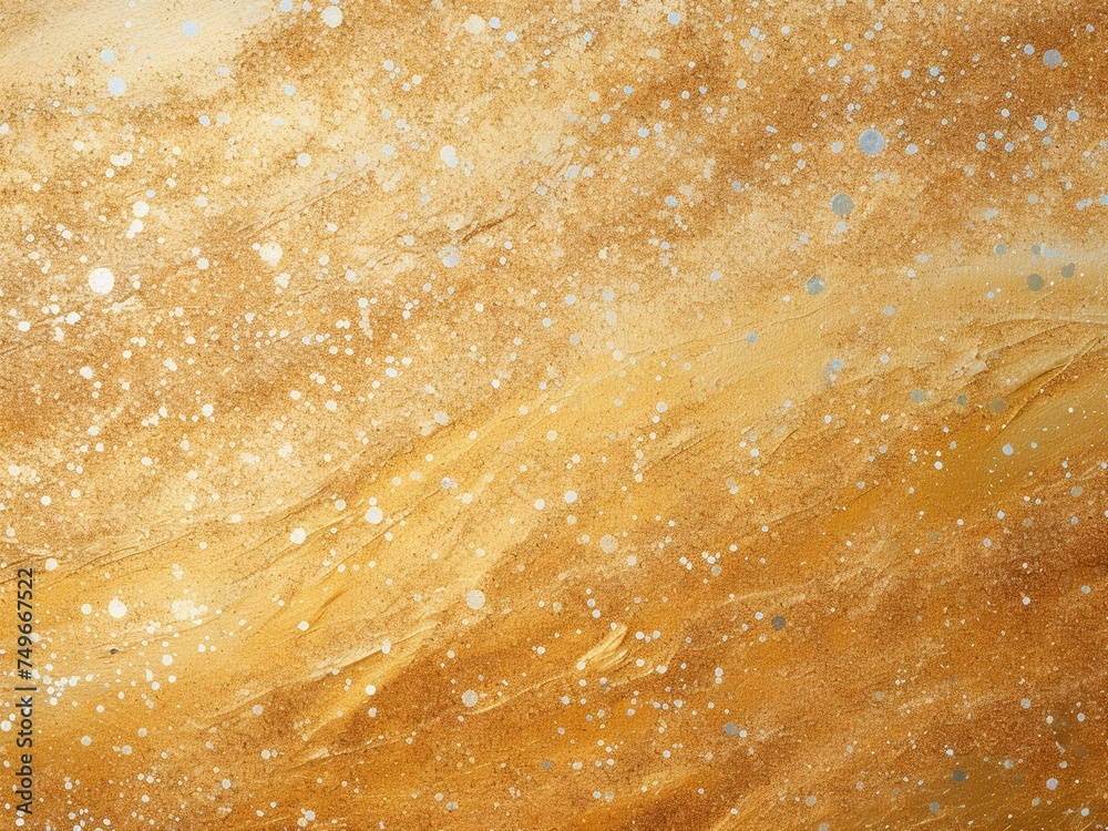 Abstract gold bokeh background. Gold glitter texture. Golden glitter ...