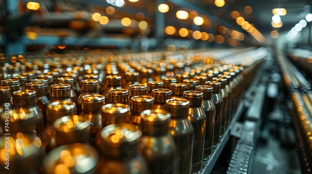 Many of new artillery shells are in military warehouse, metal munition ...