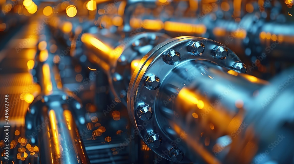 Pipeline and pipe rack of an oil, chemical, hydrogen or ammonia ...