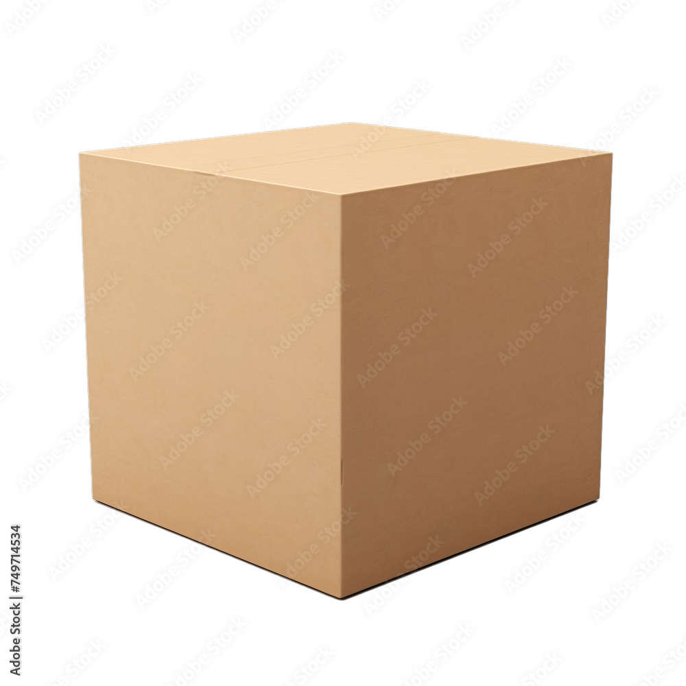 Blank software box mockup isolated on transparent background, png Stock ...