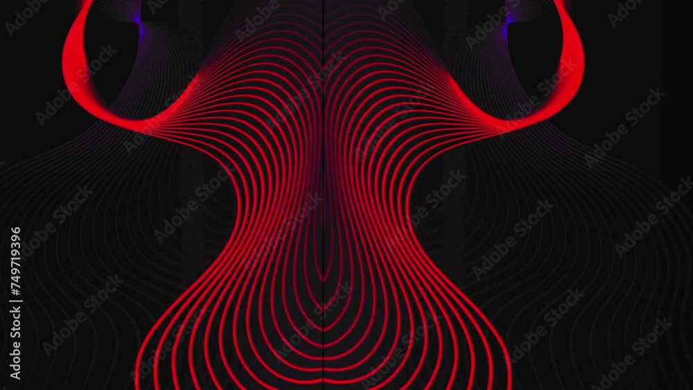 Red smoke wave abstract background. Smoke wave. Fire color shimmering ...