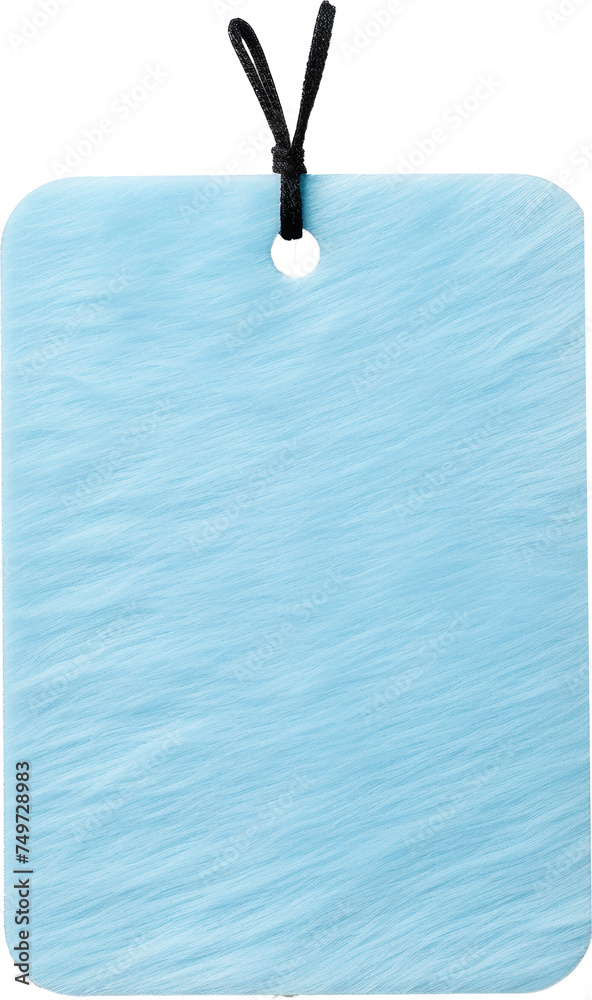 price tag,blue pastel square price tag isolated on white or transparent ...