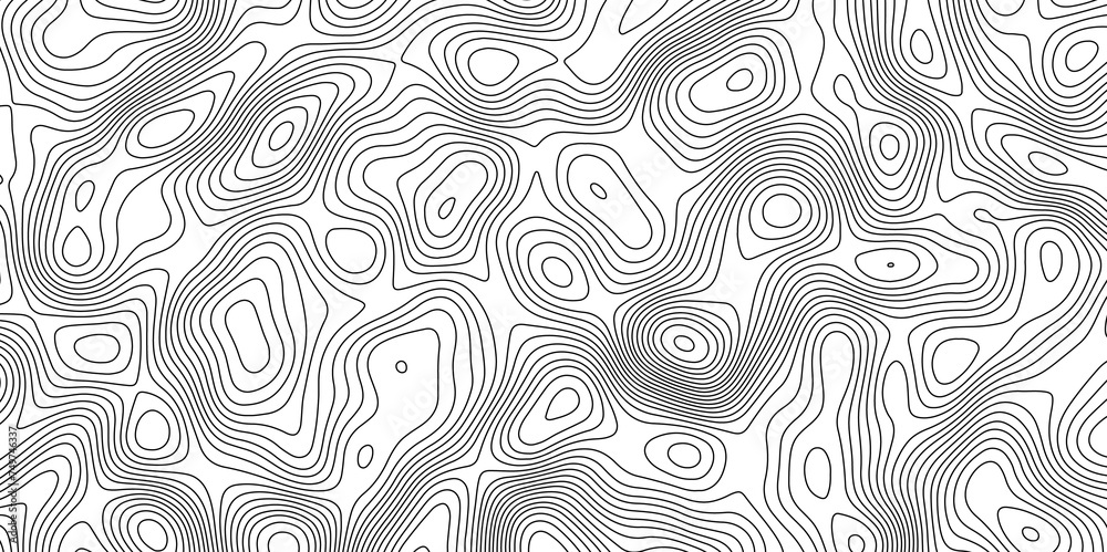 Natural printing illustrations of maps. Topographic Map in Contour Line ...