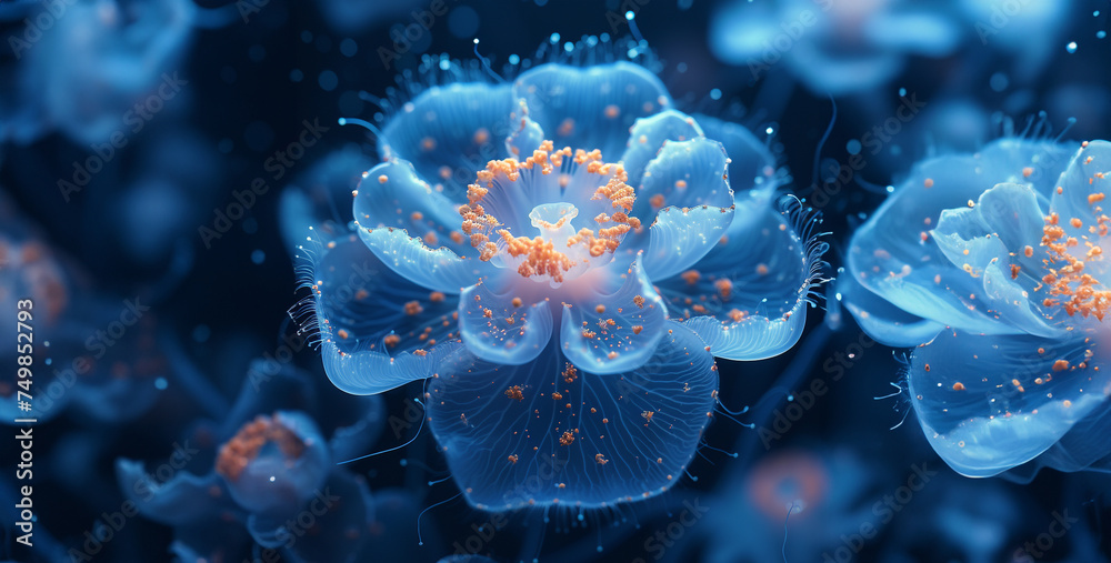 jellyfish under water, Gorgeous Jellyfish Bloom Drifting Showcase the ...