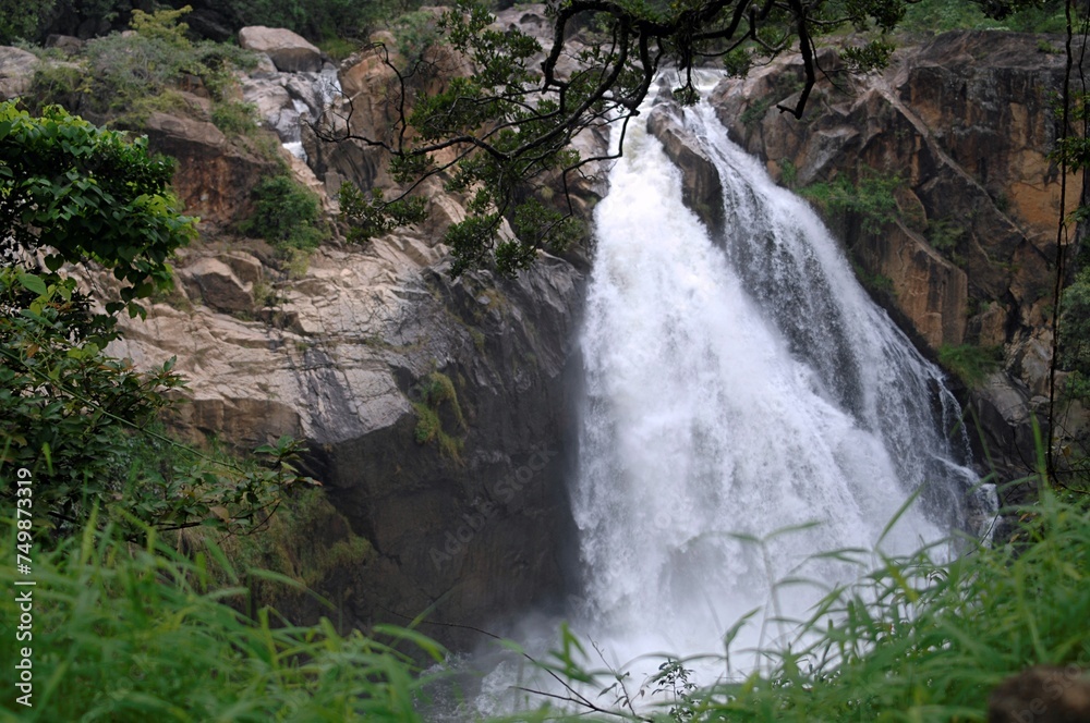 Duwili ella waterfall, Rajawaka in Sri Lanka is one of the most ...