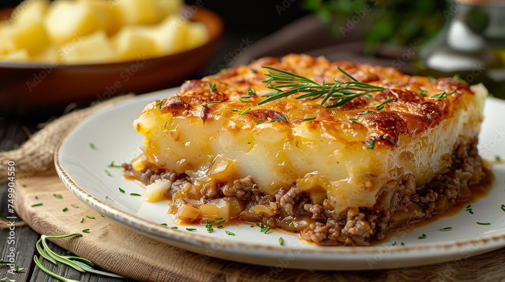 Hachis parmentier, spécialité régionale de France, recette ...