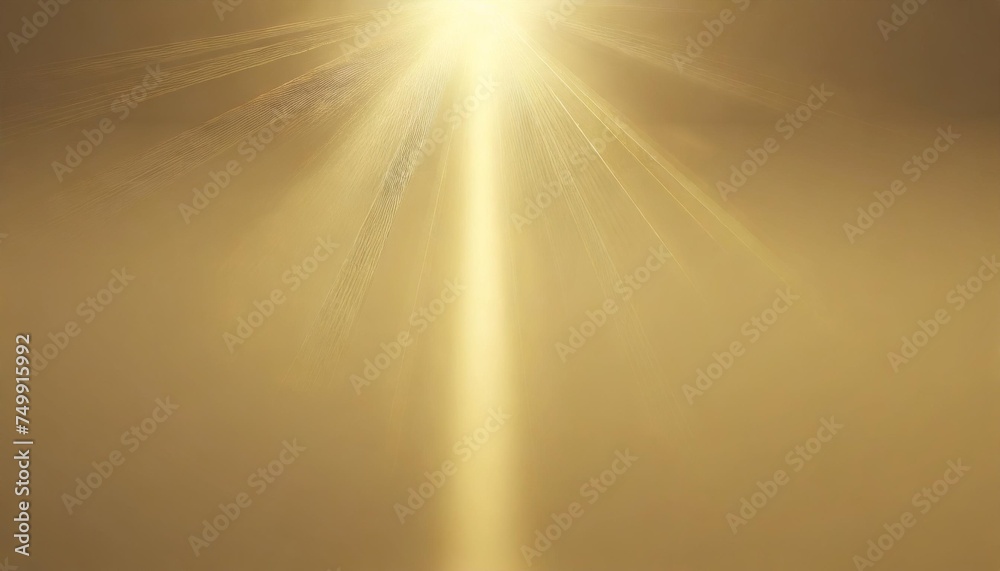 natural light lens flare on gold background sun ray effect Stock ...
