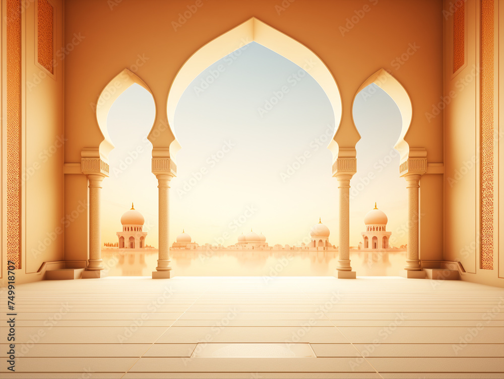 beautiful Islamic background Stock Illustration | Adobe Stock