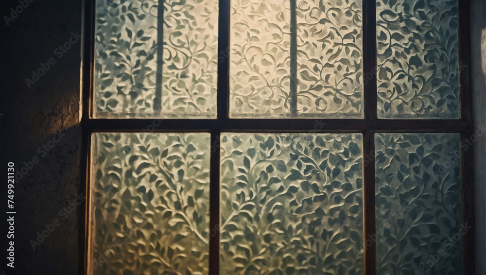 Positive and uplifting blurred natural light windows, whimsical shadow ...