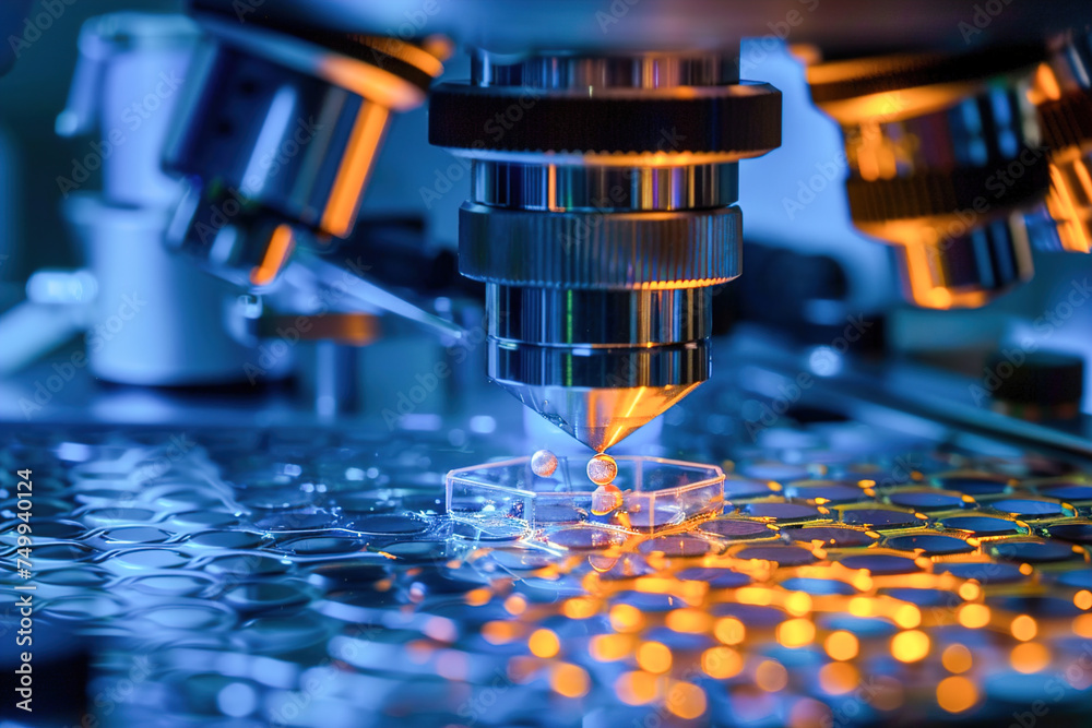 Scientists synthesize nanomaterials in a cutting-edge nanotech lab ...