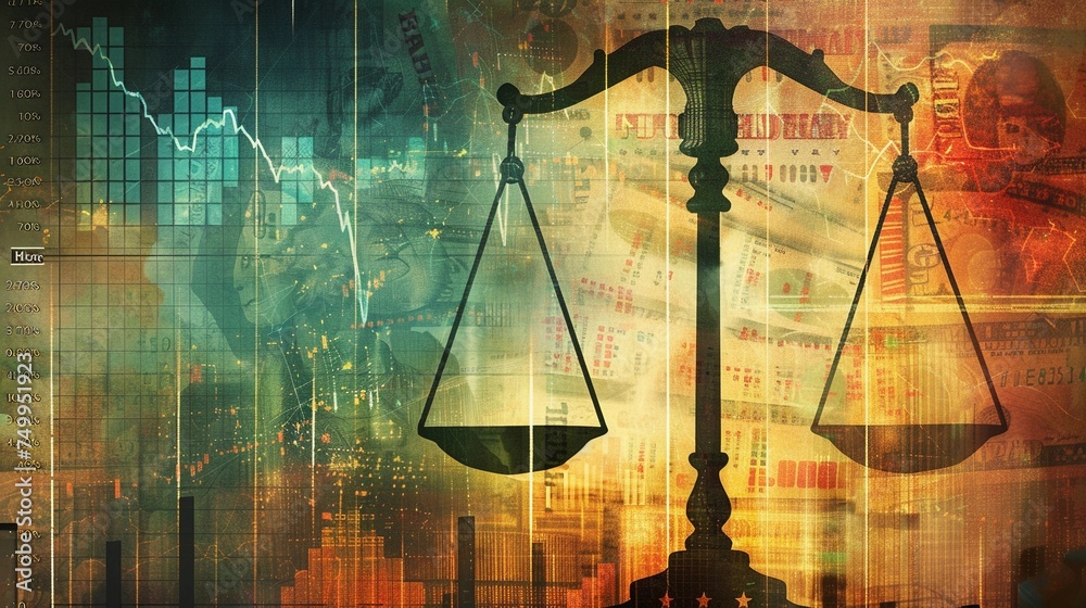 An illustration of a diverse portfolio of investments, including stocks ...