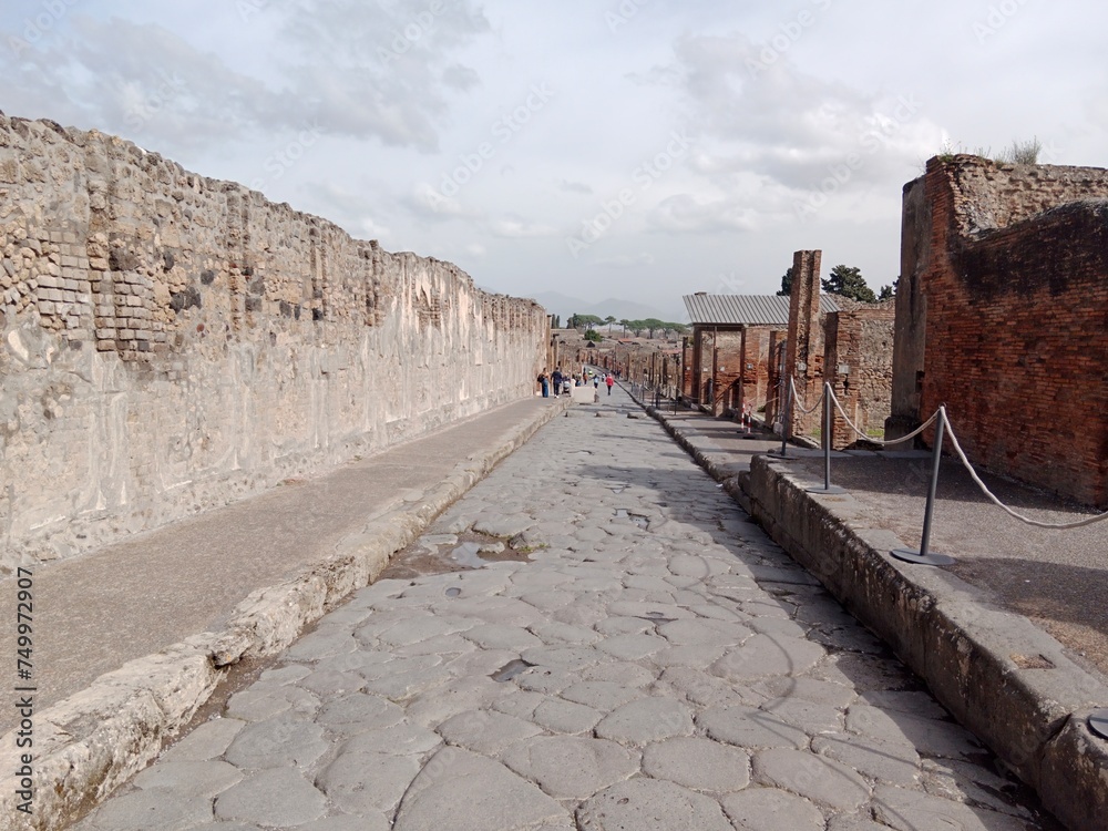 Pompeii, the ancient Roman city buried by the eruption of Mount ...