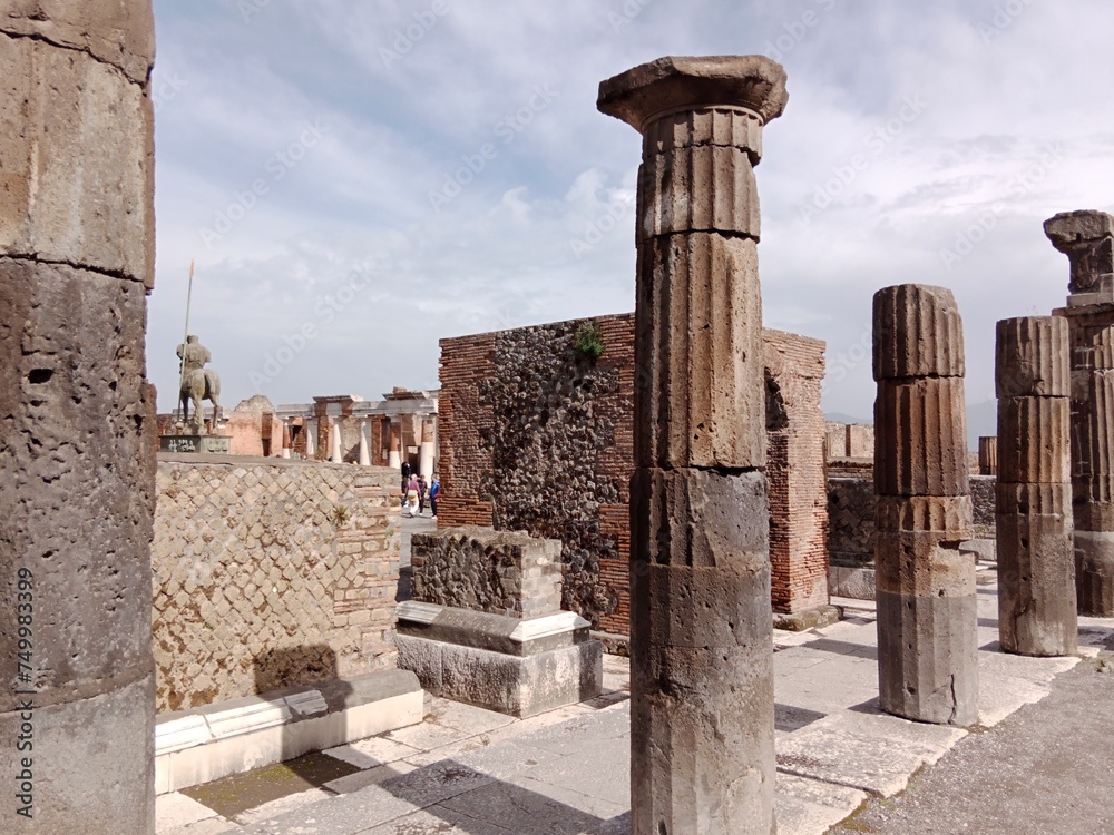 Pompeii, the ancient Roman city buried by the eruption of Mount ...