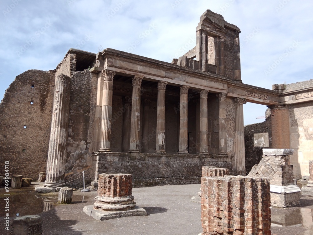 Pompeii, the ancient Roman city buried by the eruption of Mount ...