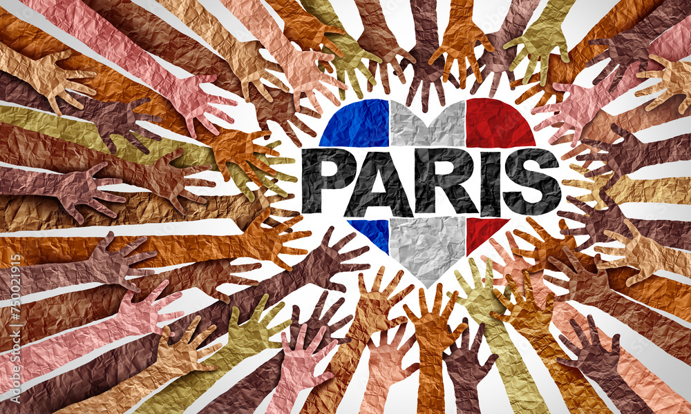 Paris World Celebration and French Unity as a symbol for liberty ...