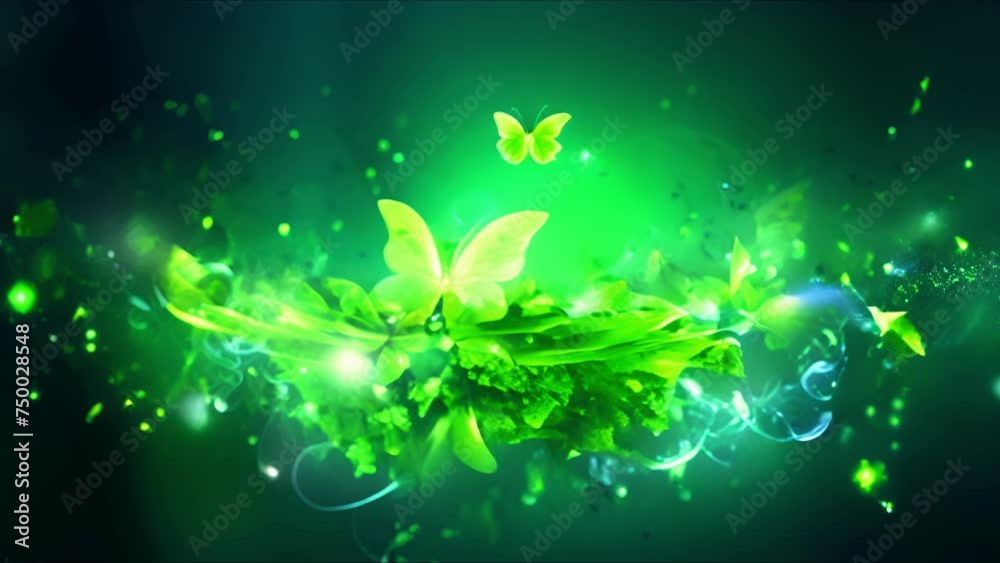 Renewable energy background with green energy. Green energy concept ...