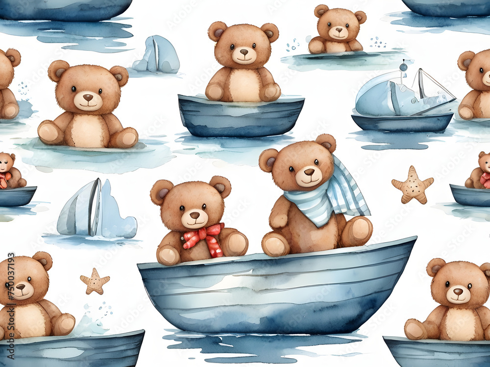 "Digital Hug: AI Teddy Bear Cartoon for Instagram Cuteness" "Techy Ted ...