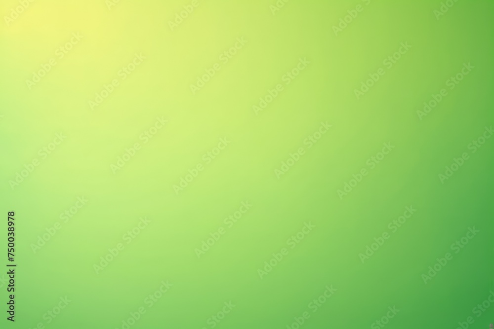 Blank pale green or yellow color gradation with dark tone paint on ...