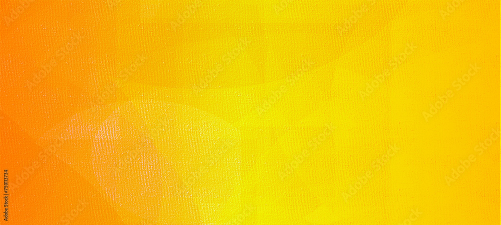 Yellow widescreen background for banner, poster, ad, events and various ...
