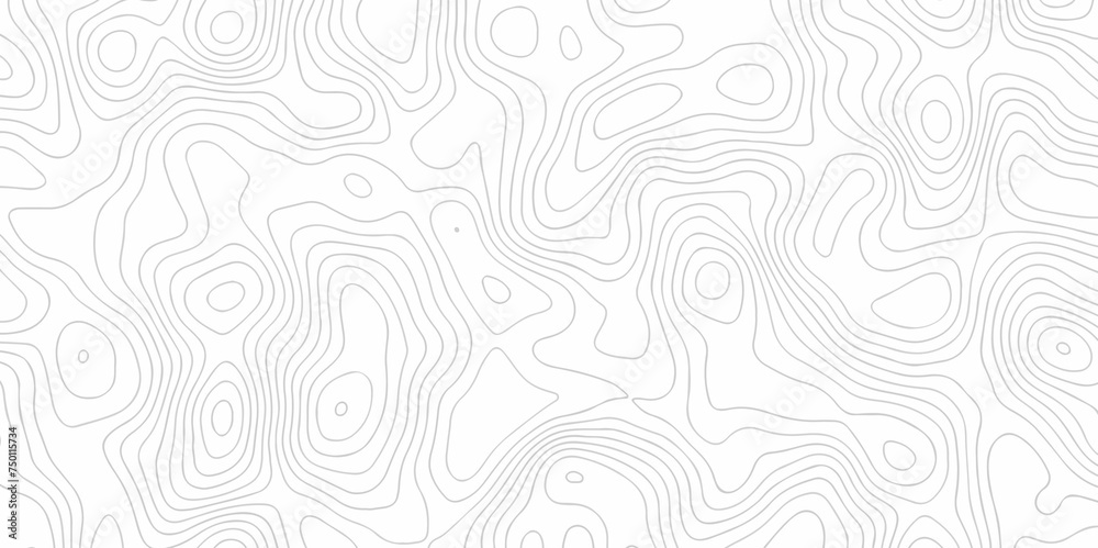 The pattern topo with lines Topographic contour lines vector map ...