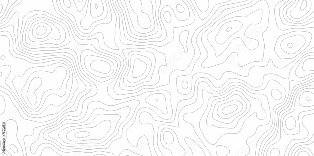 The pattern topo with lines Topographic contour lines vector map ...