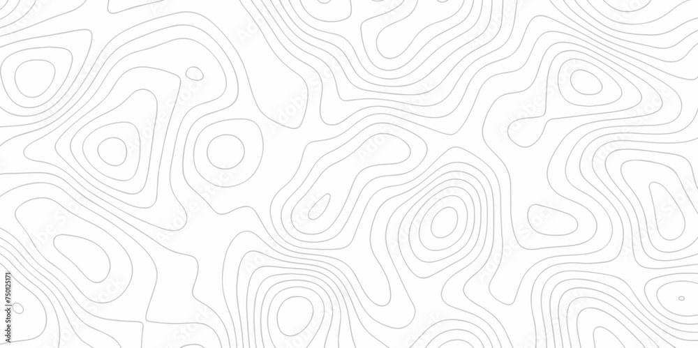Lines the Topographic contour wave vector map seamless pattern ...