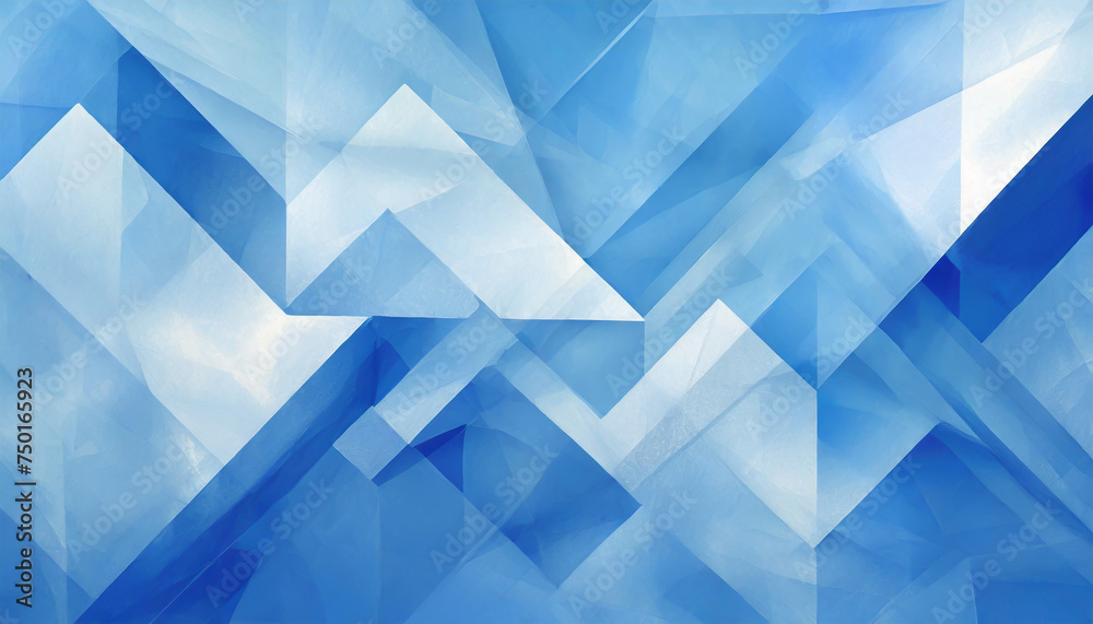modern abstract blue background design with layers of textured white ...
