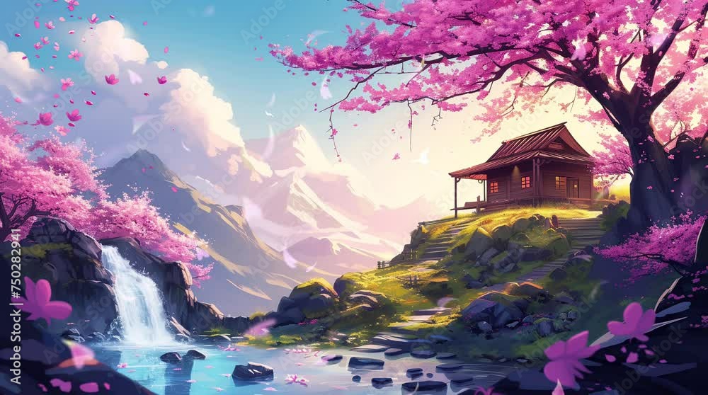 Sakura Sanctuary: Embrace the timeless charm of a traditional Japanese ...