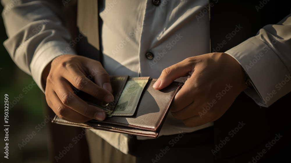 Amidst the pressures of financial hardship, a photo freezes the scene ...