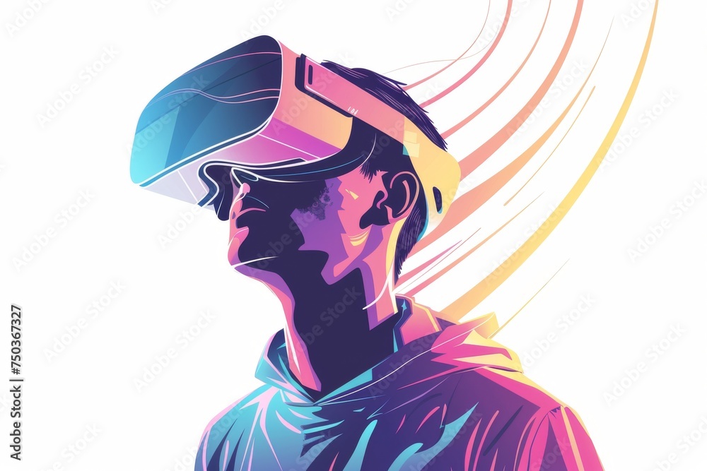 VR Expressiveness Mixed Reality Headset. Virtual Reality Goggles for ...