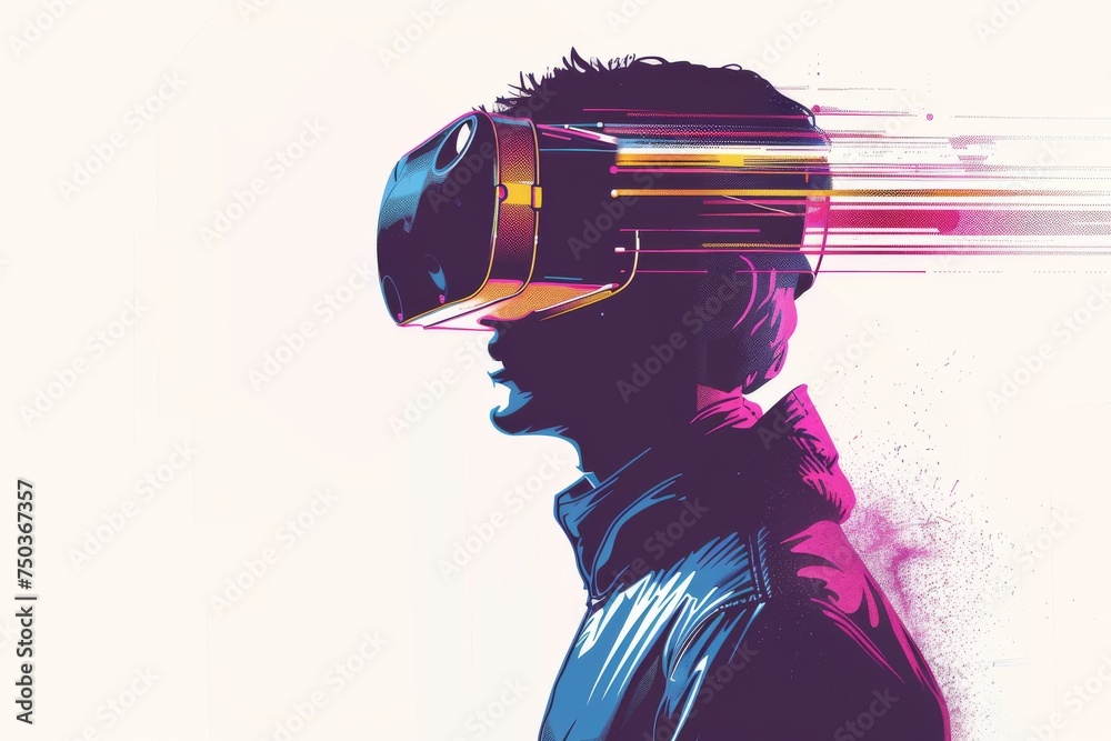 VR Meta-analysis Mixed Reality Headset. Virtual Reality Goggles for ...