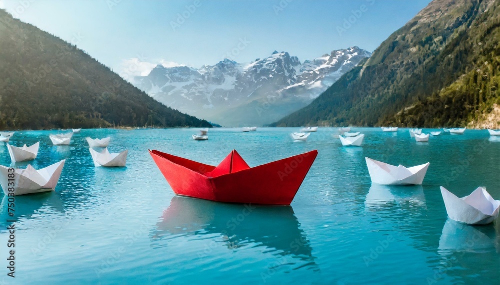 Navigating Success: The Red Boat as a Symbol of Collaborative ...