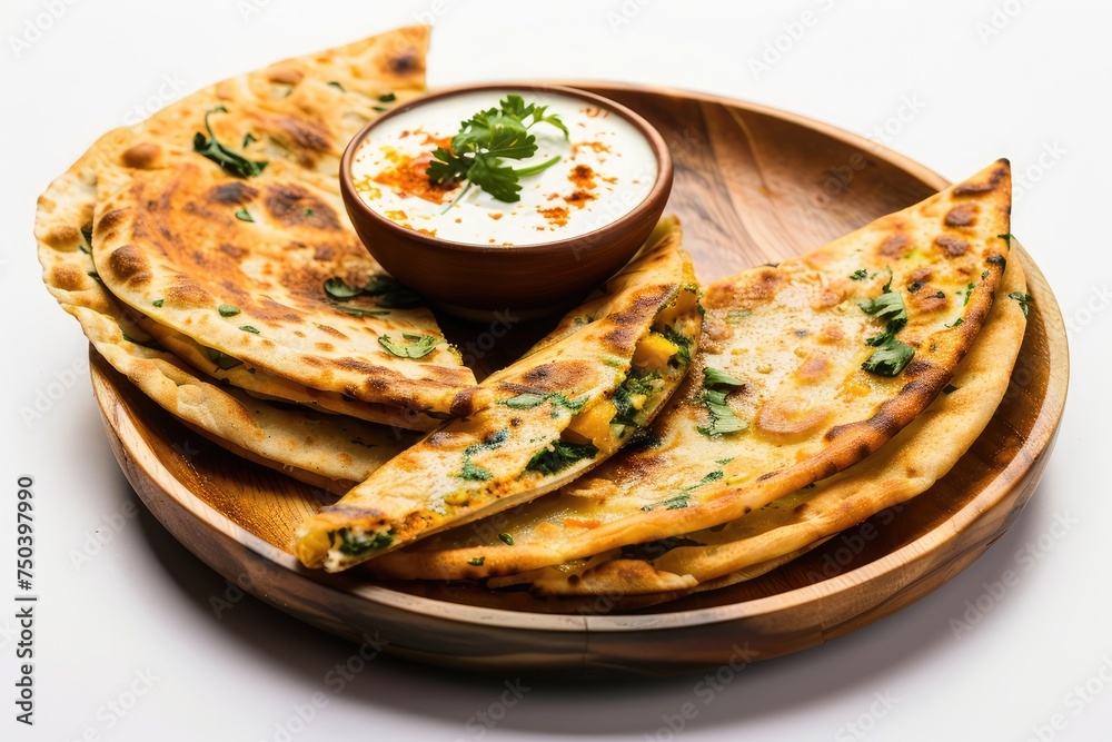 Afghan Bolani, Thin Crispy Flatbread Stuffed with a Savory Filling of ...