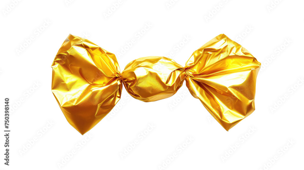 Gold wraping chocolate isolated on transparent background.png Stock ...