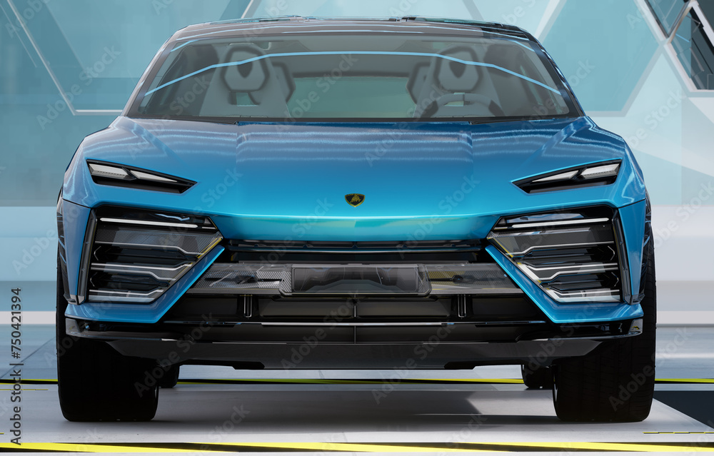 Electric Lamborghini Lanzador with as much as 1,360 horsepower Stock ...