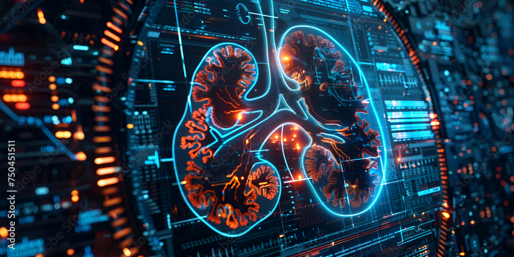 Sinister Fiction Render Of Alien Bacteria And Viruses Background. Stock ...