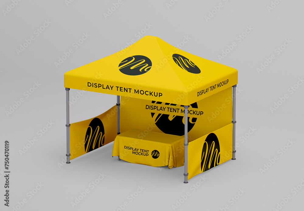 Display Tent Mockup Stock Template | Adobe Stock