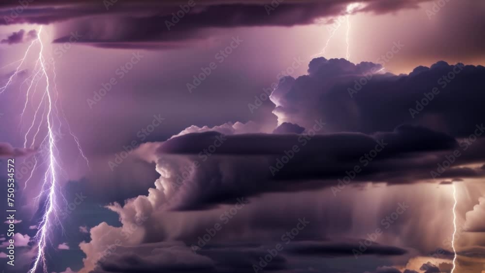 Dynamic visuals capture the intensity of storm clouds roiling with ...