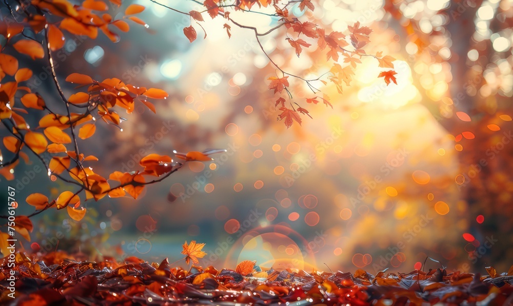Ideal autumn wallpaper for your desktop, emphasizing the beauty of the ...
