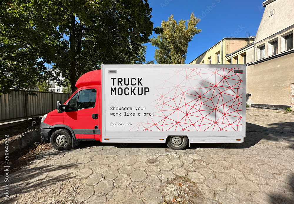 Vehicle PSD Mockup Stock Template | Adobe Stock