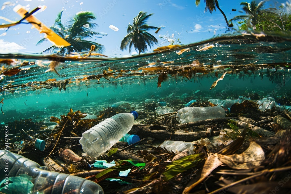Poster A Harrowing Portrait of Plastic Pollution's Toll on Marine ...