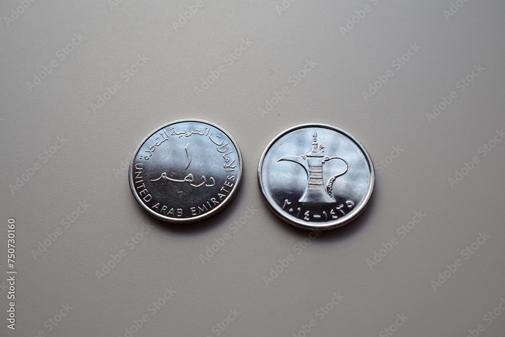 The Arab Emirates Dirham Arabic. ISO code AED is the official currency ...